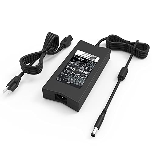 Original Replacement New Dell 130W 7.4mm Tip AC Adapter Charger for PA-4E LA130PM121 DA130PE1-00 JU012 CM161 Dell Inspiron 15 7000 7559 Dell G3 G5 Charger dell d6000 Docking Station Laptop Power Cord