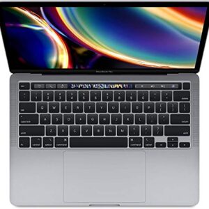 Apple 13.3" MacBook Pro (2020) Intel Core i5 Quad-Core 2.0GHz, 16GB DDR4 RAM, 512GB Solid State Drive, macOS, Space Gray (Renewed)