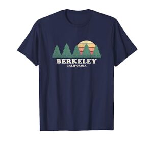 berkeley ca vintage throwback tee retro 70s design t-shirt