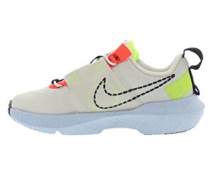 nike boy's crater impact (little kid) light bone/black/stone/bright crimson 3 little kid m