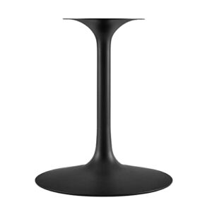 Modway Lippa Dining Table, 54 x 31.5 x 28.5, Black