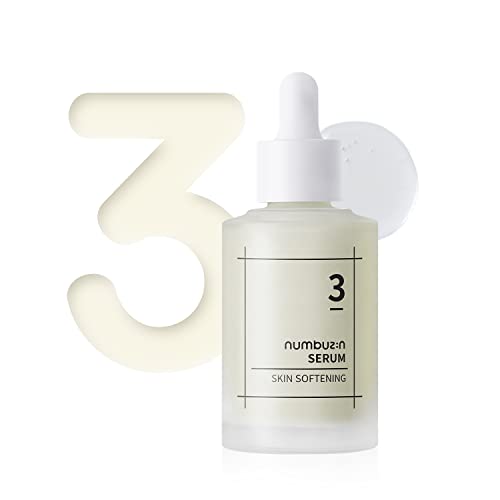 numbuzin No.3 Skin Softening Serum | Pore Care, Textured Skin, Bifida, Galactomyces, Niacinamide, Adenosine, Panthenol | Korean Skin Care for Face (1.69 Fl Oz)