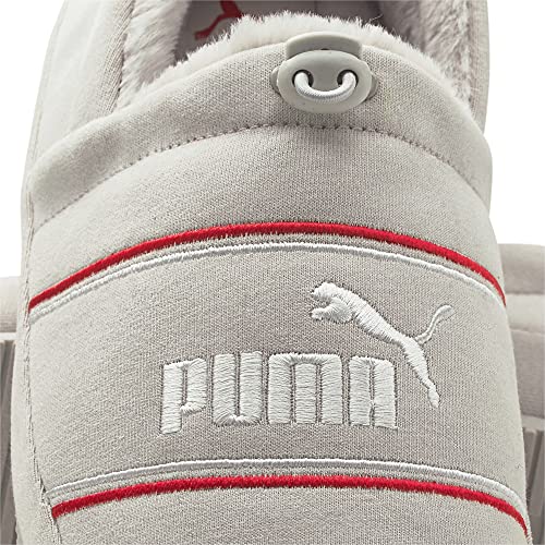 PUMA Tuff Moccasin Slipper, Nimbus Cloud WH, 4 US Unisex Big Kid