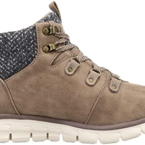 Skechers Women's Walking Boot Hiking, Taupe, 9