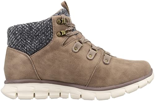 Skechers Women's Walking Boot Hiking, Taupe, 9