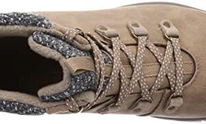 Skechers Women's Walking Boot Hiking, Taupe, 9