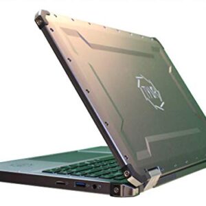 Emerald Computers Rugged Laptop with I5-8250U Quad Core, 8 Thread CPU, 8GB RAM 256GB SSD, 13.3 Inch 1080p Screen, Tenacious Model in Rose Gold, 14626167