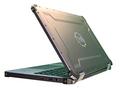 Emerald Computers Rugged Laptop with I5-8250U Quad Core, 8 Thread CPU, 8GB RAM 256GB SSD, 13.3 Inch 1080p Screen, Tenacious Model in Rose Gold, 14626167