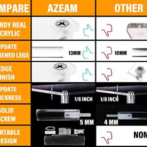 Acrylic Riser,Clear Display Risers Stand Perfume Organizer Cologne Acrylic Shelves 3 Tiered Cupcake Shelf for Amiibo Funko POP Figures Food Desserts Holder Collection Cosmetic Vendor Product