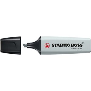 STABILO BOSS Original Pastel Highlighter, Dusty Grey