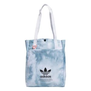 adidas originals originals simple tote, adi tie dye magic grey/white, one size