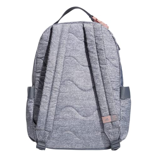 adidas Women's VFA 4 Backpack, Grey/Jersey Grey/Wonder Mauve Pink, One Size