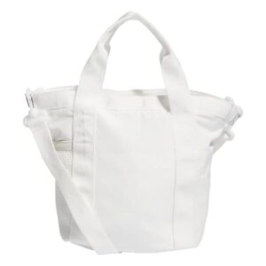 adidas Women's Essentials Mini Tote Crossbody Bag, Non Dyed White/Non Dyed White, One Size