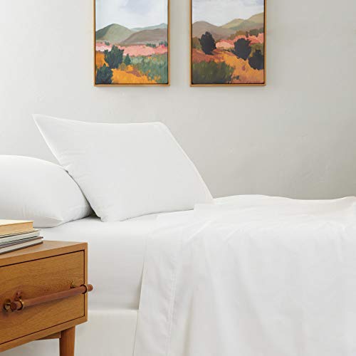 Pendleton - Soft Cotton Sheet Set - 100% Organic Cotton Bedding - 200 Thread Count Percale Bedroom Set