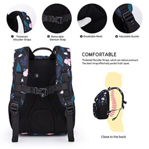 MOUNTAINTOP Toddler Backpack for Kids Boys Girls, Daycare Kindergarten Preschool Nursery Children Bag Removable Chest Strap