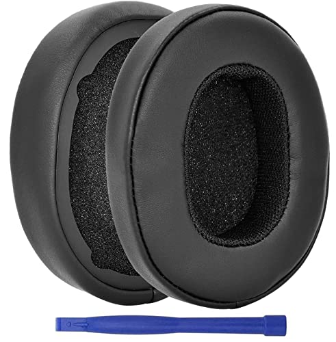 for Skullcandy Hesh 3 Ear Pads BUTIAO Replacement Protein Leather Memory Foam Earpads Ear Cushion Repair Parts Compatible with Skullcandy Crusher Hesh 3 3.0 Hesh3 Venue Wireless ANC Headphones - Black