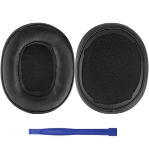 for Skullcandy Hesh 3 Ear Pads BUTIAO Replacement Protein Leather Memory Foam Earpads Ear Cushion Repair Parts Compatible with Skullcandy Crusher Hesh 3 3.0 Hesh3 Venue Wireless ANC Headphones - Black