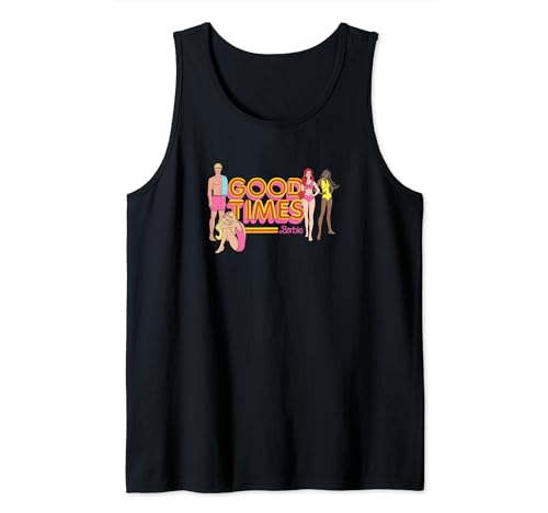 Barbie Friends and Good Times Logo Tank Top