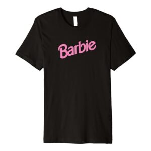 Barbie Pink Logo Premium T-Shirt