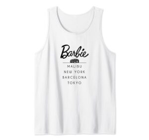 barbie tour tank top