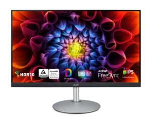 acer cbl282k smiiprx 28" uhd 4k (3840 x 2160) ips frameless monitor | amd freesync technology | 90% dci-p3 | ergo stand monitor | tuv/eyesafe | 1 x display port & 2 x hdmi 2.0 ports,black