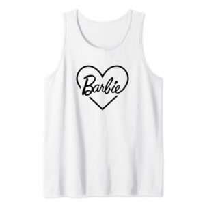 Barbie Heart Logo Tank Top