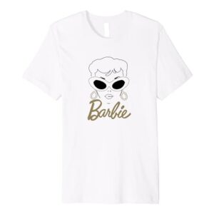 Barbie Vintage Gold Glasses Premium T-Shirt