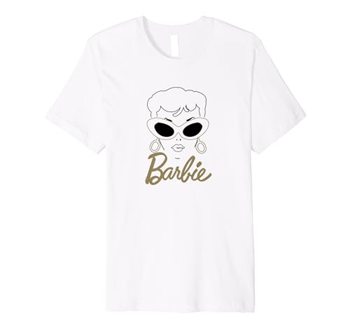 Barbie Vintage Gold Glasses Premium T-Shirt