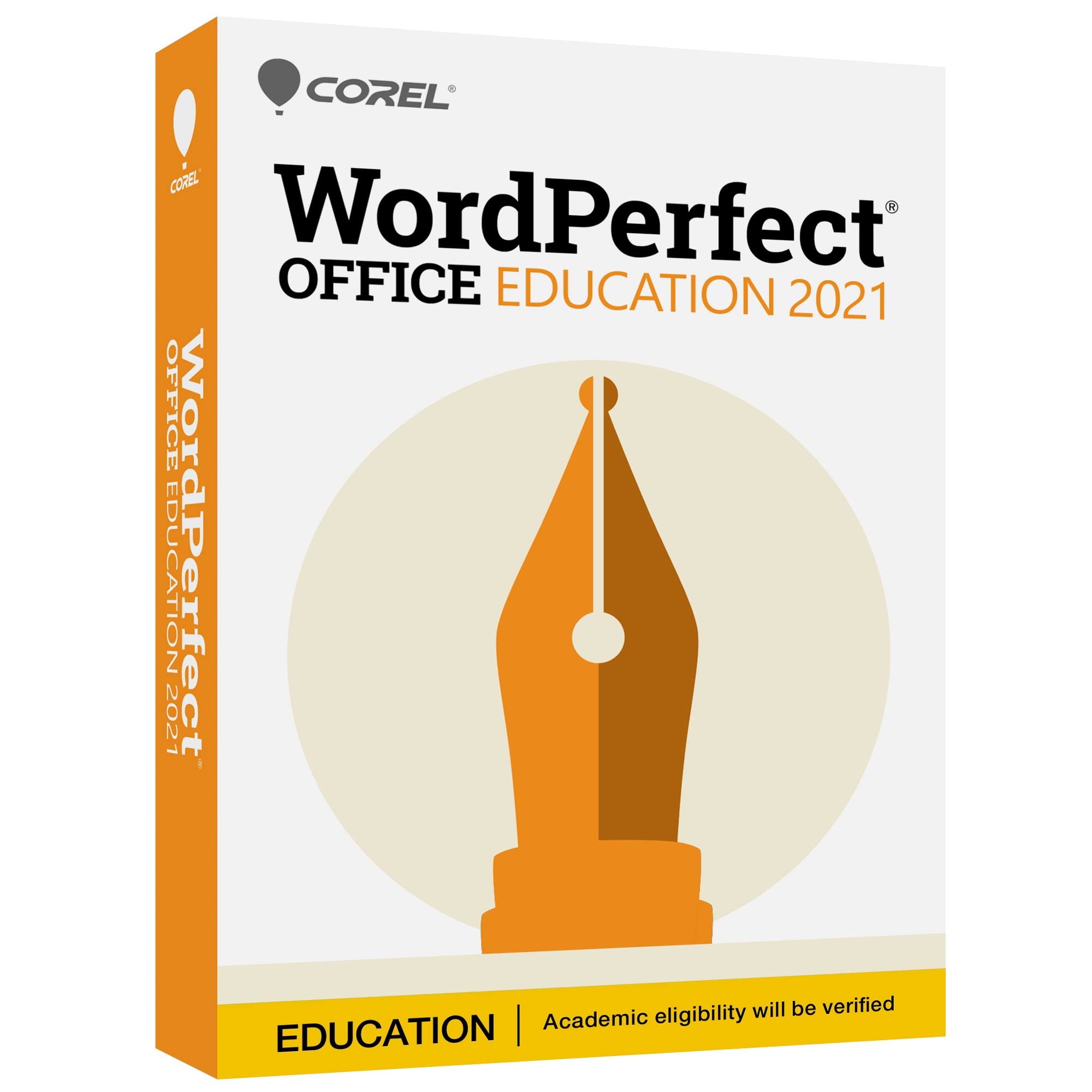 Corel WordPerfect Office Education 2021 | Office Suite of Word Processor, Spreadsheets & Presentation Software [PC Disc]