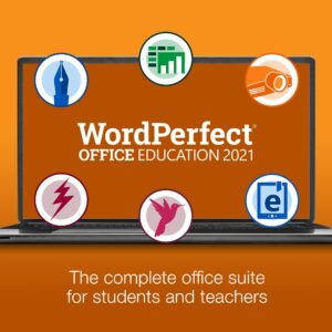 Corel WordPerfect Office Education 2021 | Office Suite of Word Processor, Spreadsheets & Presentation Software [PC Disc]