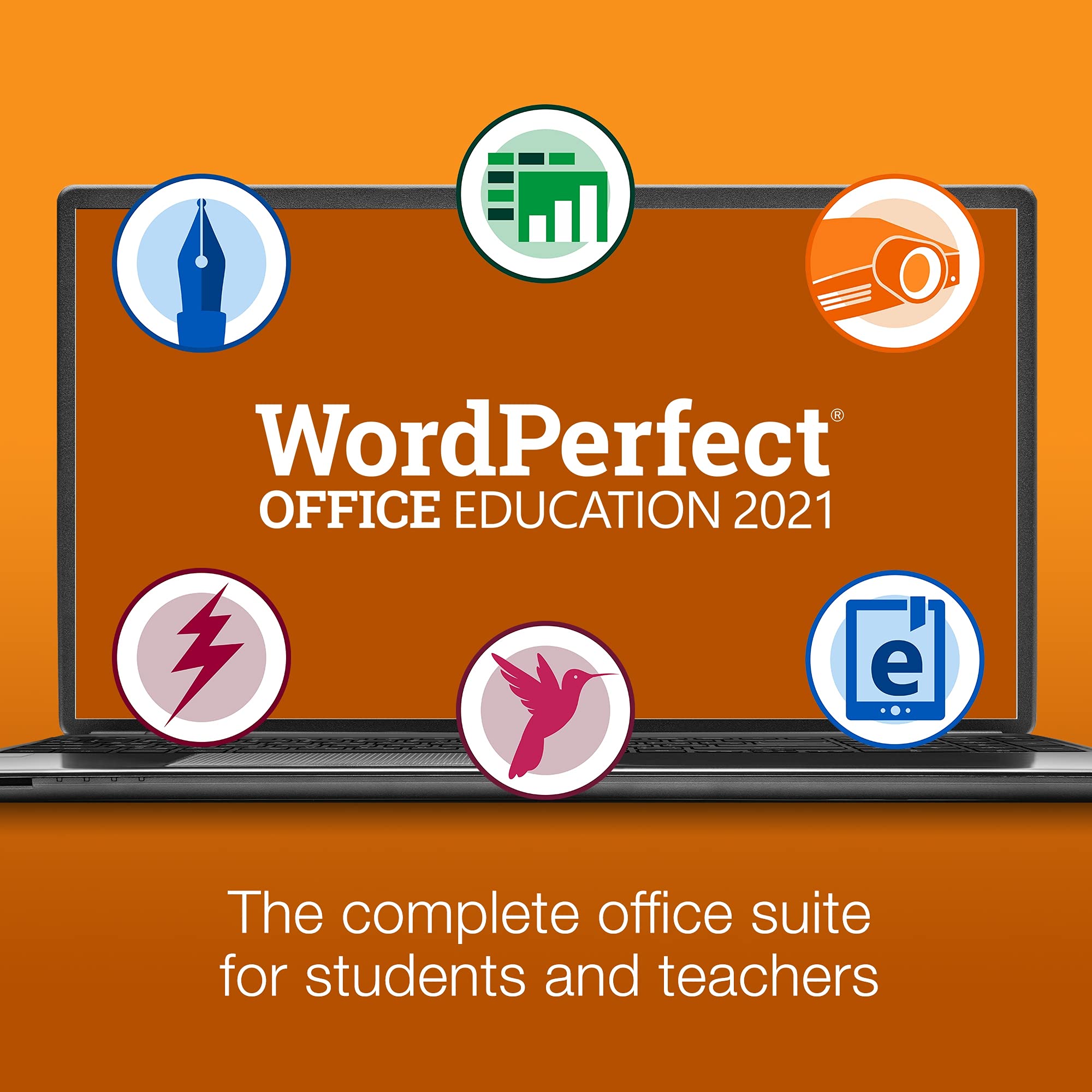 Corel WordPerfect Office Education 2021 | Office Suite of Word Processor, Spreadsheets & Presentation Software [PC Disc]