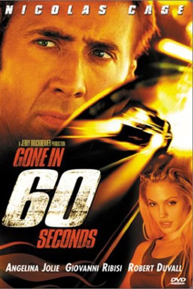 Nicolas Cage Double Feature Con Air & Gone in 60 Seconds 2 DVD Set Widescreen