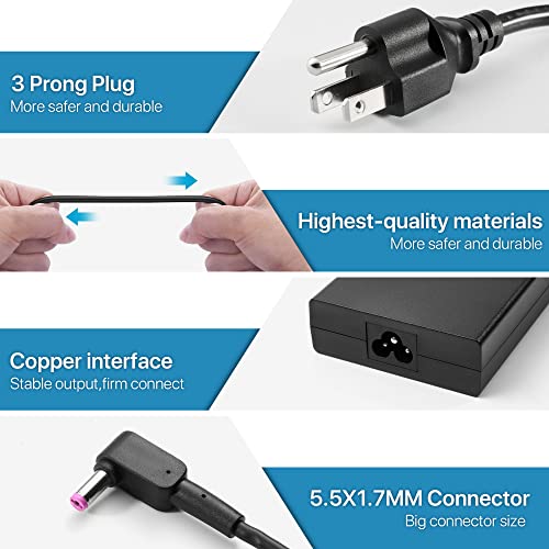 135W Charger Fit for Acer ADP-135NB B PA-1131-16 AC Adapter Nitro 5 Gaming Series Laptop Power Supply Cord