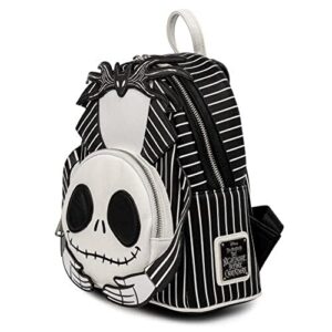 Loungefly Disney Nightmare Before Christmas Headless Jack Skellington Womens Double Strap Shoulder Bag Purse