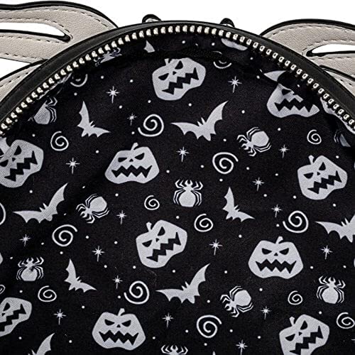 Loungefly Disney Nightmare Before Christmas Headless Jack Skellington Womens Double Strap Shoulder Bag Purse