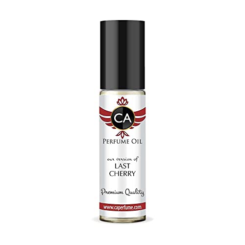 CA Perfume Impression of T. Ford Last Cherry For General Usage Replica Fragrance Body Oil Dupes Alcohol-Free Essential Aromatherapy Sample Travel Size Concentrated Long Lasting Roll-On 0.3 Fl Oz/10ml