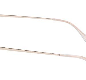 Calvin Klein Women's CK20121S Pilot Sunglasses, Rose Gold, 57/17/140