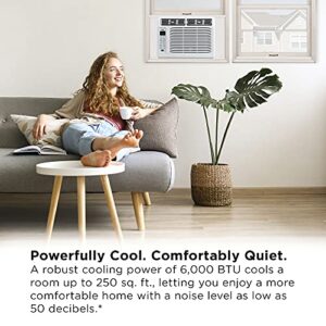 TCL 6W9ER1-A Smart App & Voice Control Window Air Conditioner, 6,000 BTU, White