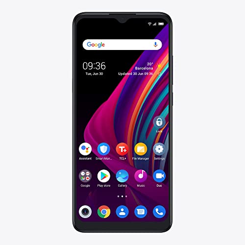 TCL 10 SE Unlocked Android Smartphone, 6.52" V-Notch Display, US Version Cell Phone with 16 MP AI Triple-Camera 4GB + 64GB, 4000mAh Fast Charging Battery, Polar Night (Not Compatible with Verizon)