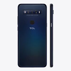 TCL 10 SE Unlocked Android Smartphone, 6.52" V-Notch Display, US Version Cell Phone with 16 MP AI Triple-Camera 4GB + 64GB, 4000mAh Fast Charging Battery, Polar Night (Not Compatible with Verizon)