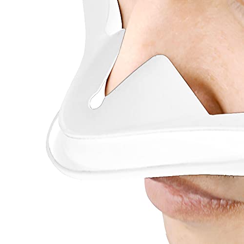 Jayol Silicone Cover for Oculus Quest 2, Sweatproof, Soft and Washable (Face Cover, White)