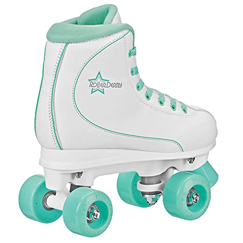 Roller Derby Roller Star 600 Women's Roller Skates - White/Mint - Size 06