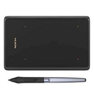 huion h420x osu tablet graphic drawing with 8192 levels pressure battery-free stylus, 4.17x2.6 inch digital tablet compatible with window/mac/linux/android for osu game, online teaching