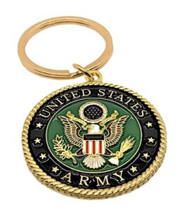 old dominion llc u.s. army keychain | perfect veteran, soldier & military gift