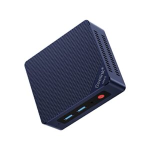 beelink mini pc, mini s12 intel 12th gen 4-core n95(up to 3.4ghz), mini computer 8gb ddr4 ram 256gb ssd, desktop pc dual hdmi 4k uhd/gigabit ethernet/dual wifi5/bt4.2/linux pc(ubuntu)/htpc