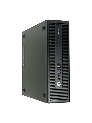 HP 600 G1 SFF Computer Desktop PC, Intel Core i7 3.4GHz Processor, 16GB Ram, 128GB M.2 SSD, 2TB HDD, Wireless KeyBoard Mouse, Wifi | Bluetooth, New Dual 23.8 FHD LED Monitor, Windows 10 Pro (Renewed)