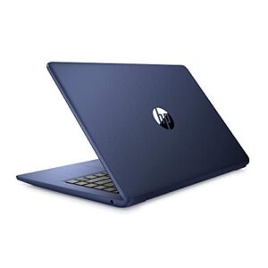 HP 2021 Newest 14 inch HD Laptop Computer, Intel Celeron N4000 up to 2.6 GHz, 4GB DDR4, 64GB eMMC Storage, WiFi, Webcam, HDMI, Bluetooth, 1 Year Microsoft 365,Windows 10 S, Blue + Hubxcel Cables