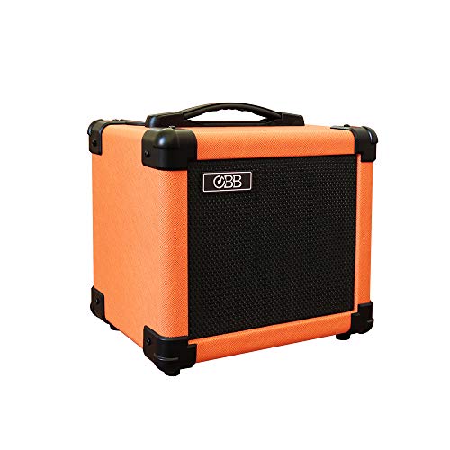 OBB Dual-Powered Bluetooth Guitar Amp, Portable Electric Guitar Amplifier with 10W Speaker, Guitar Amplifier Includes Gain/Bass/Treble knob