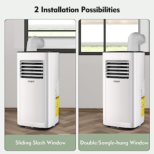 Pasapair 10000BTU WiFi Portable Air Conditioner – Portable AC with Remote&App Control – 4-in-1 AC Unit for Room with Cooling, Dehumidifier, Fan, Sleep Model- Efficient and Energy-Saving