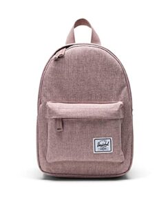 herschel classic mini, ash rose crosshatch, one size